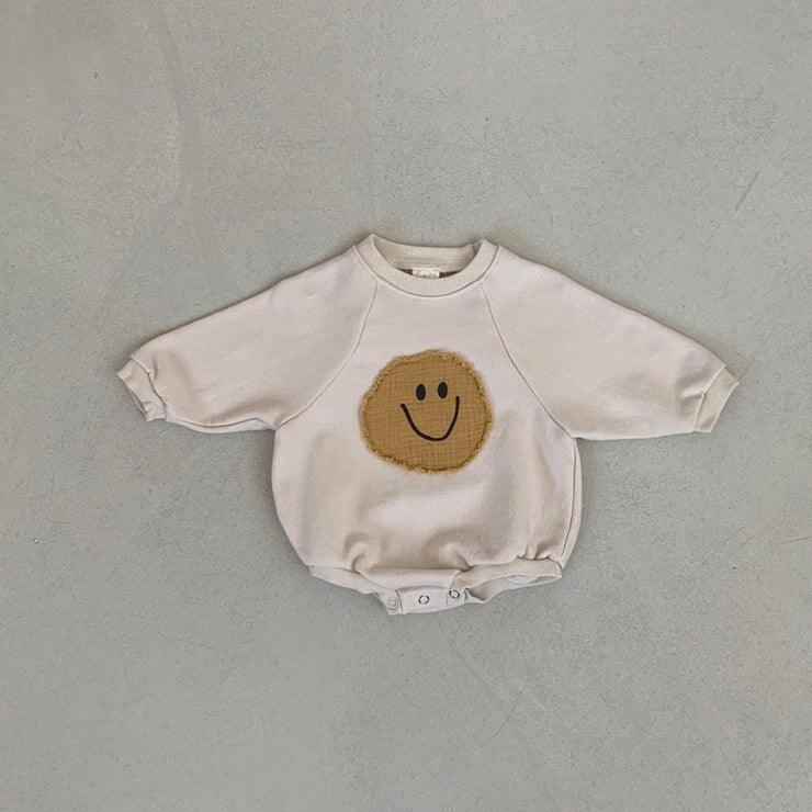 Smiley Face Patch Onesie – Teeny Mini Me