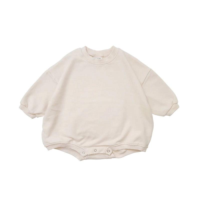 Baby Sweatshirt Romper – Teeny Mini Me